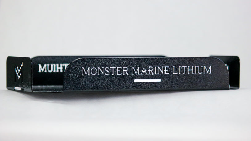 Monster Marine Lithium Custom Aluminum Battery Tray | Secure Marine ...