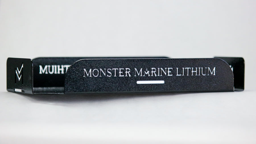 Monster Marine Lithium Custom Aluminum Battery Tray | Secure Marine ...